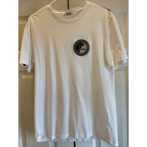 Versace Collection | Shirts | Versace Collection Greek Keys Logo Tshirt ...